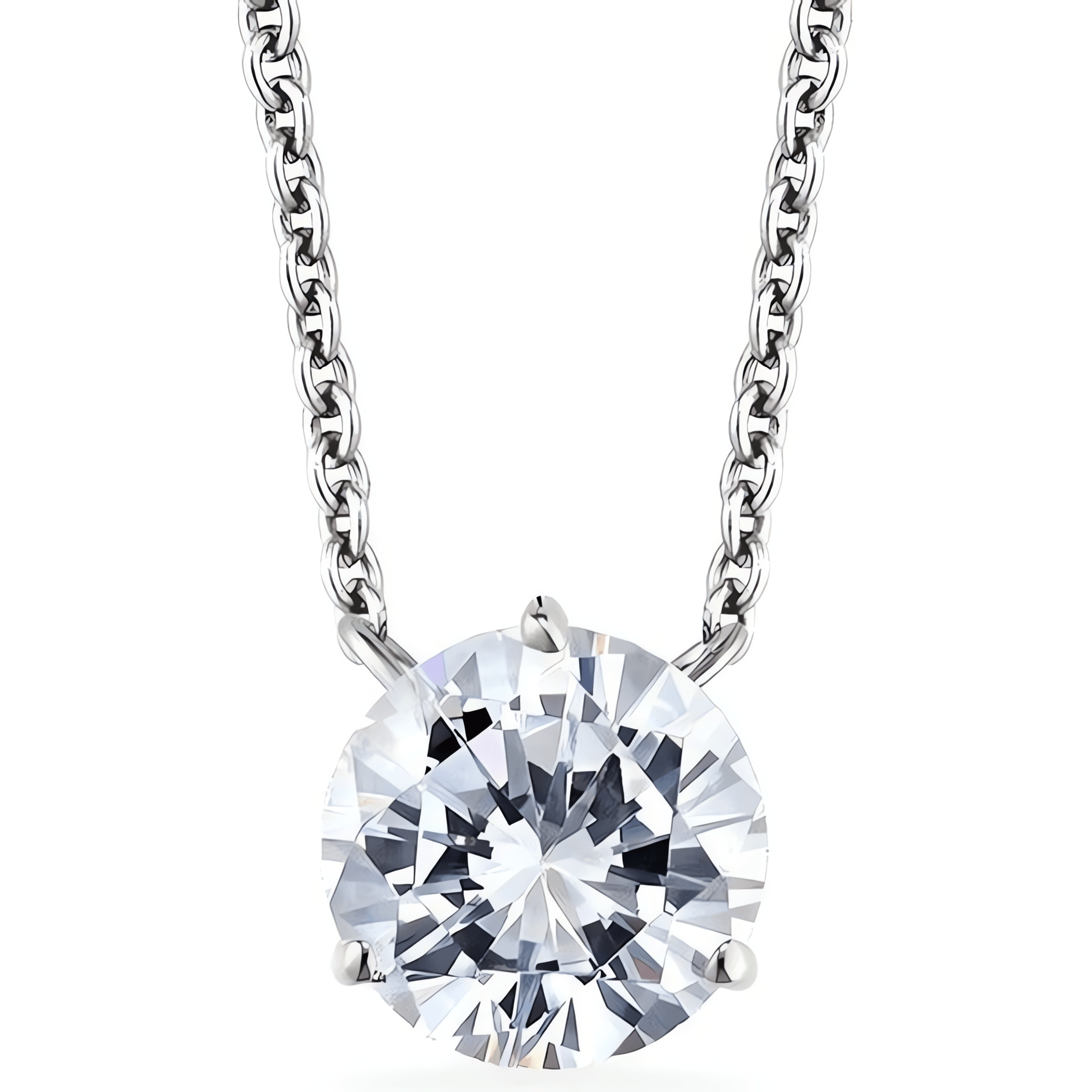 Diamond Solitaire Necklace Settings